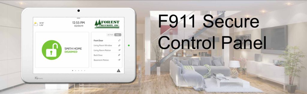 F911-Secure-Control-Panel | Forest Security