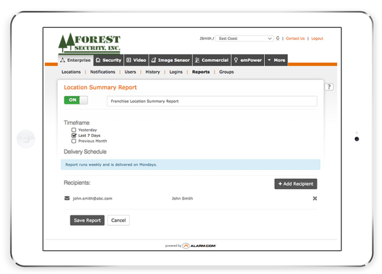 Small Business Security Systems | Forest Security