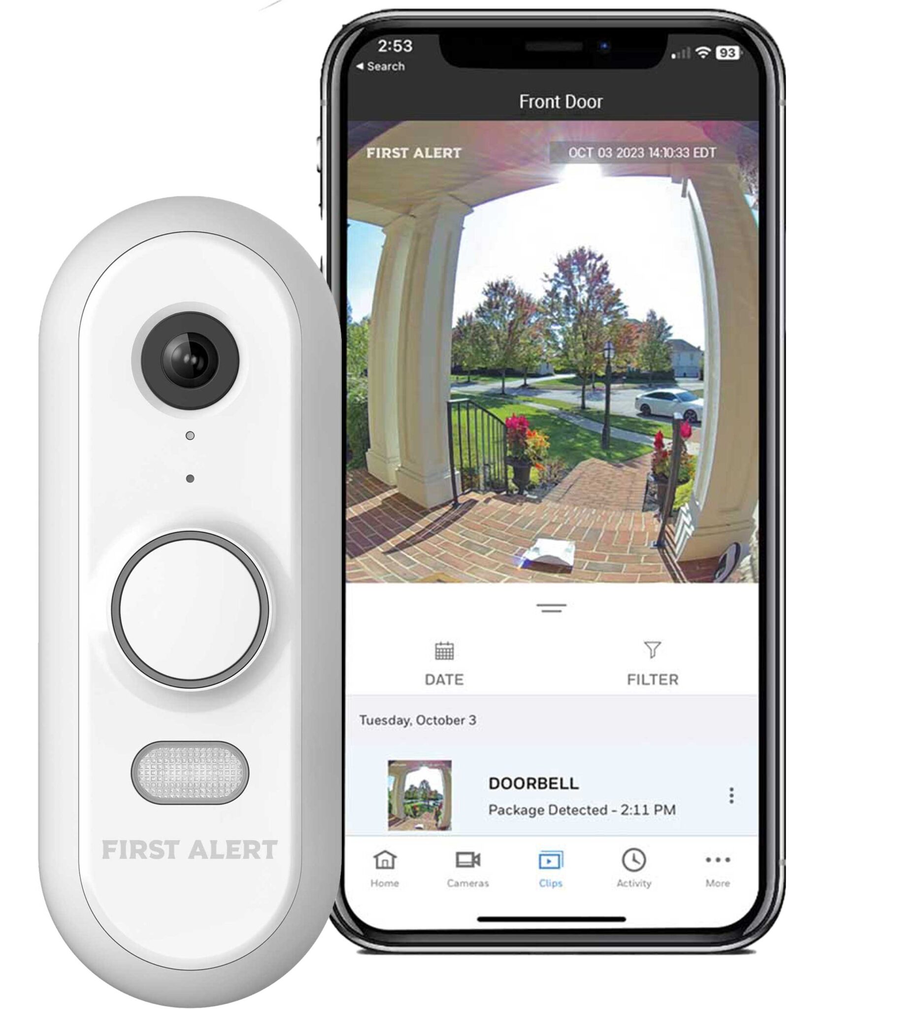 First Alert Video Doorbell | Forest Security